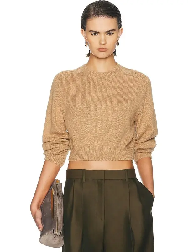 Khaite Masie Cashmere Sweater - Camel