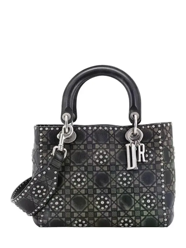 Dior Lady Satchel Bag - Black