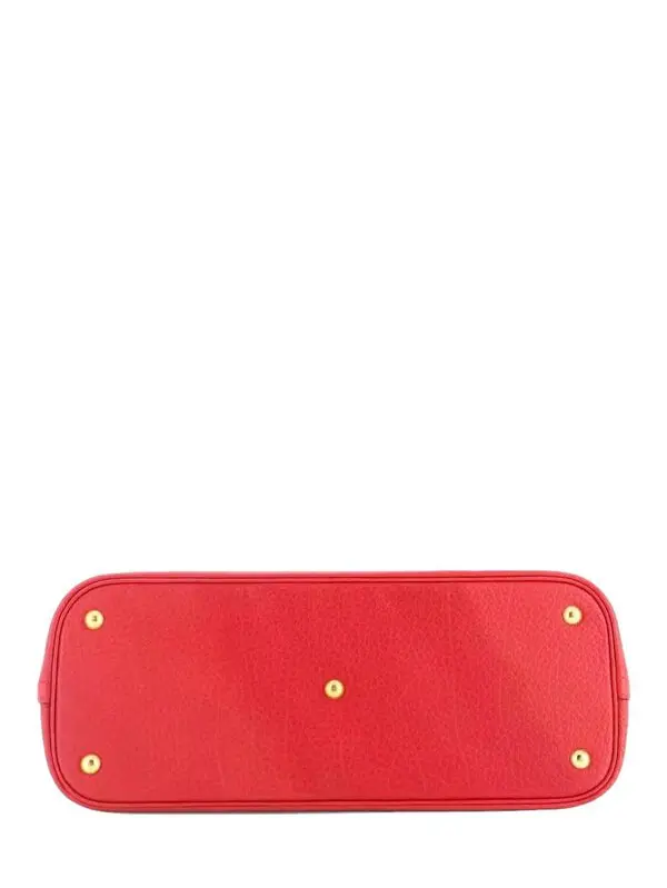 Hermès Bolide Bag Fjord 35 Satchel - Red