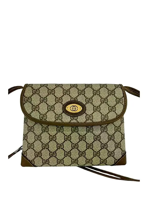 Gucci Gg Supreme Crossbody Bag - Neutrals
