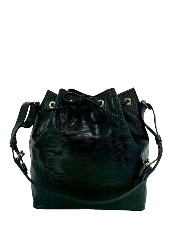 LOUIS VUITTON 1991 Epi Petit Noe Bucket Bag - Black