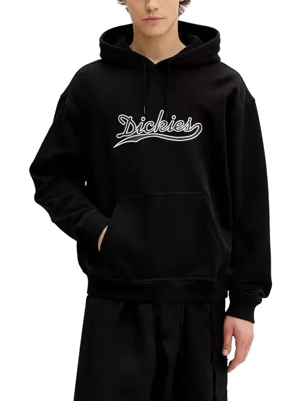 Dickies Loose Wave Drawstring Hoodie - Black
