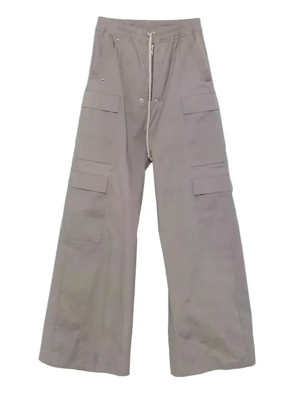 Rick Owens Drawstring Cargo Pants - Grey
