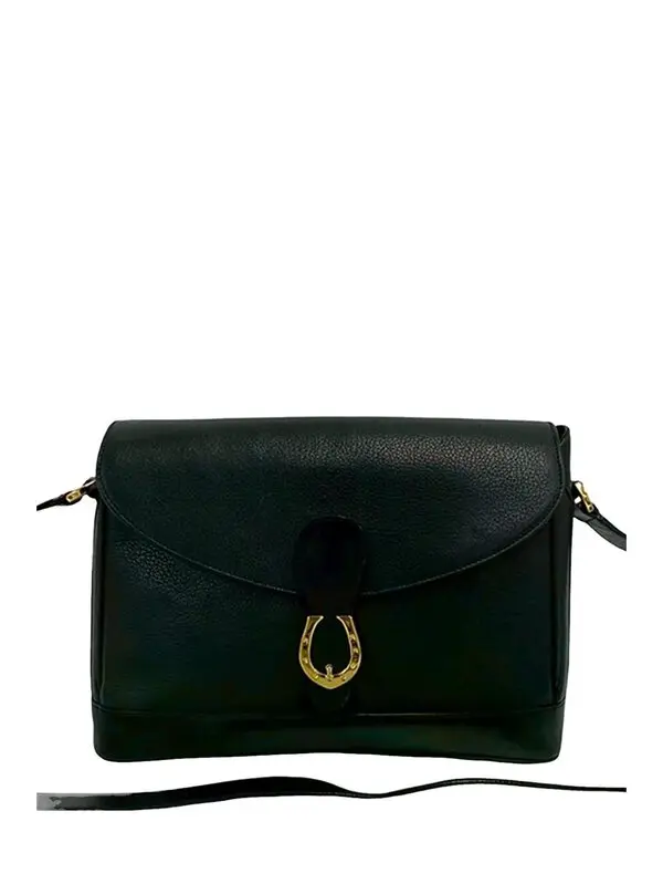 Gucci 2000-2015 Calfskin Crossbody Bag - Black