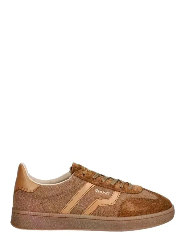 Gant Cuzima Suede-panelled Lace-up Sneakers - Brown