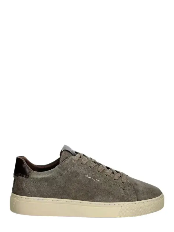 Gant Suede Logo-embroidery Sneakers - Green