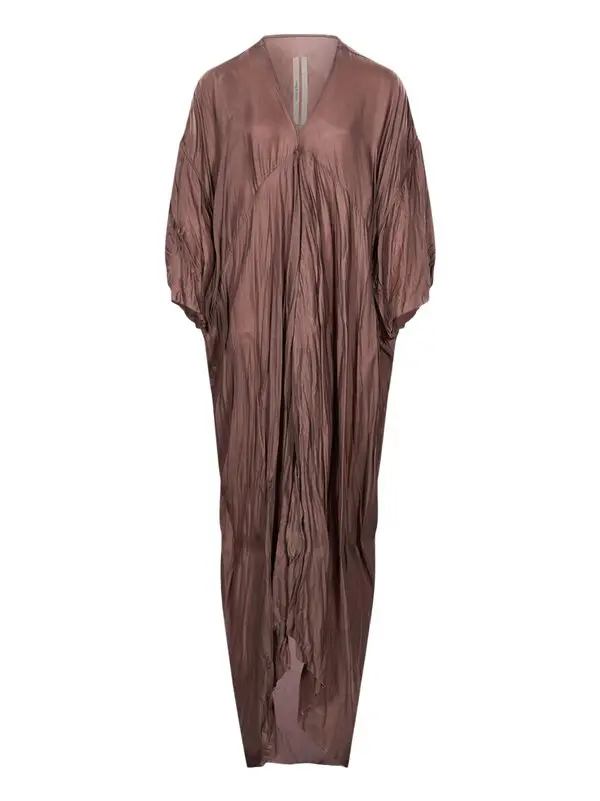 Rick Owens V-neck Dress - Lavender
