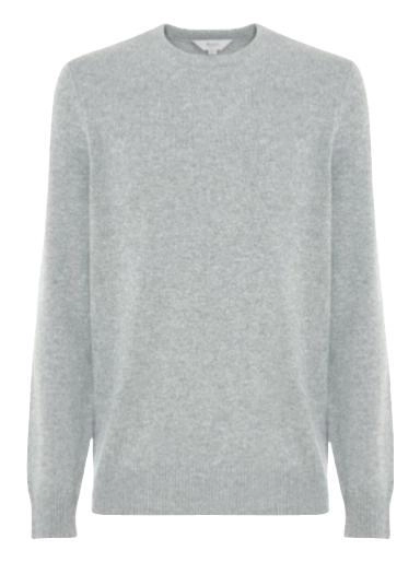 Malo Crew-neck Long-sleeve Sweater - Cement