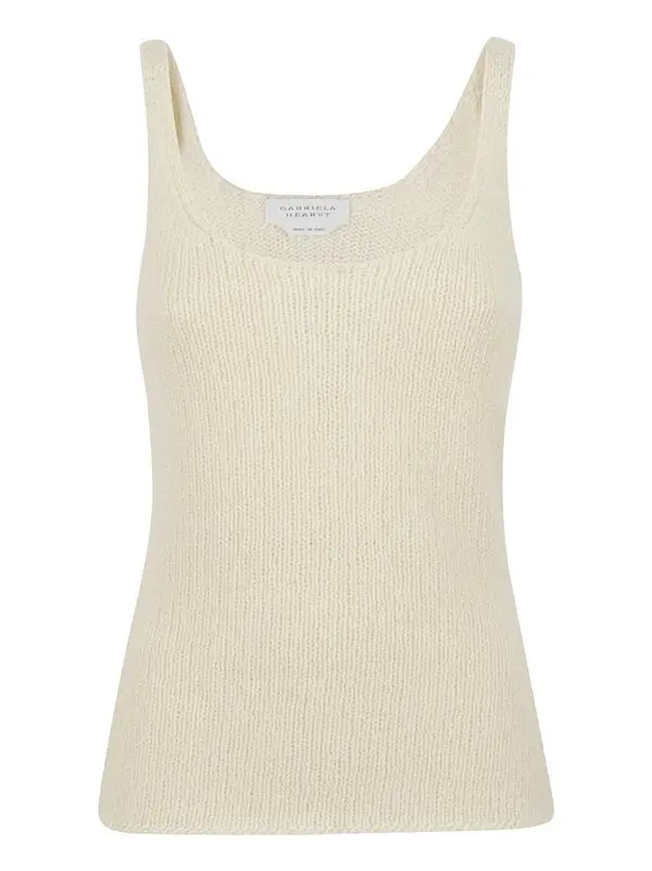 Gabriela Hearst Ribbed Knitted Tank Top - No