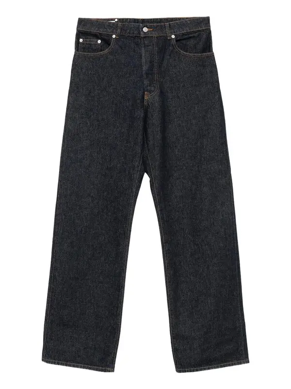Dries Van Noten Belt-loop Jeans - Black