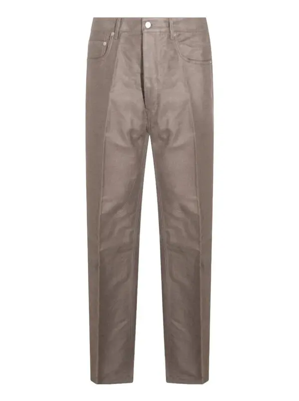 Rick Owens Five-pocket Straight-leg Pants - Brown