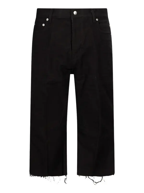 Rick Owens Belted Trousers - Black