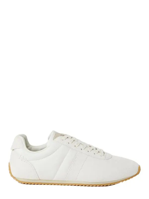 Loro Piana Fast Walk Sneakers - White