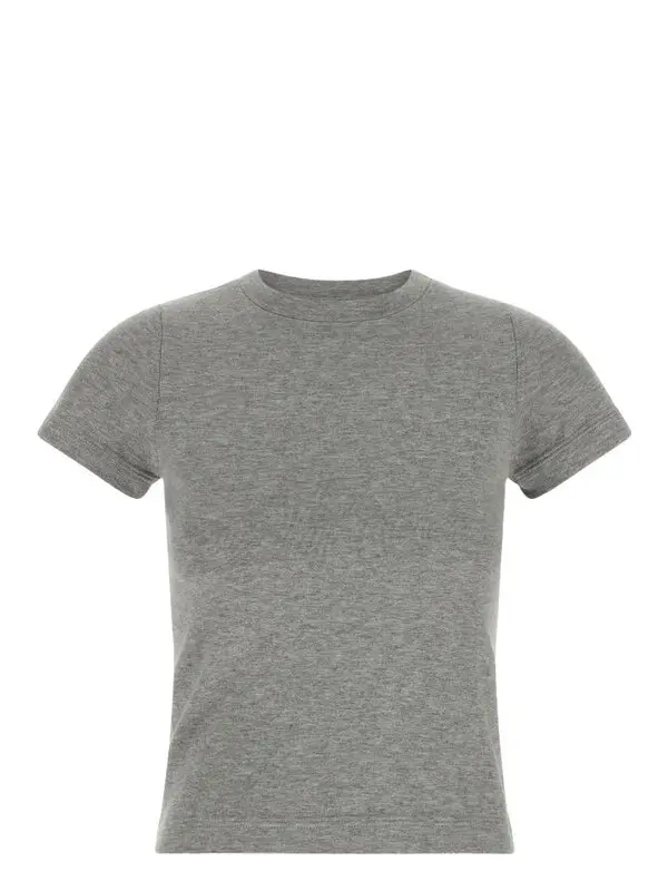 Extreme Cashmere America Fitted Knitted T-shirt - Gray