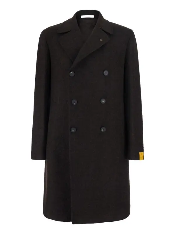 Tagliatore Double-breasted Wool Blend Coat - Brown