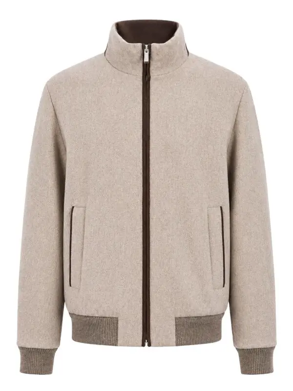 Paul & Shark Cashmere Zip-up Jacket - No
