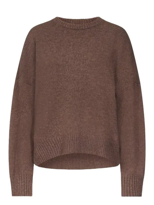 Loulou De Saison Anton Cashmere Knitted Sweater - Coffee