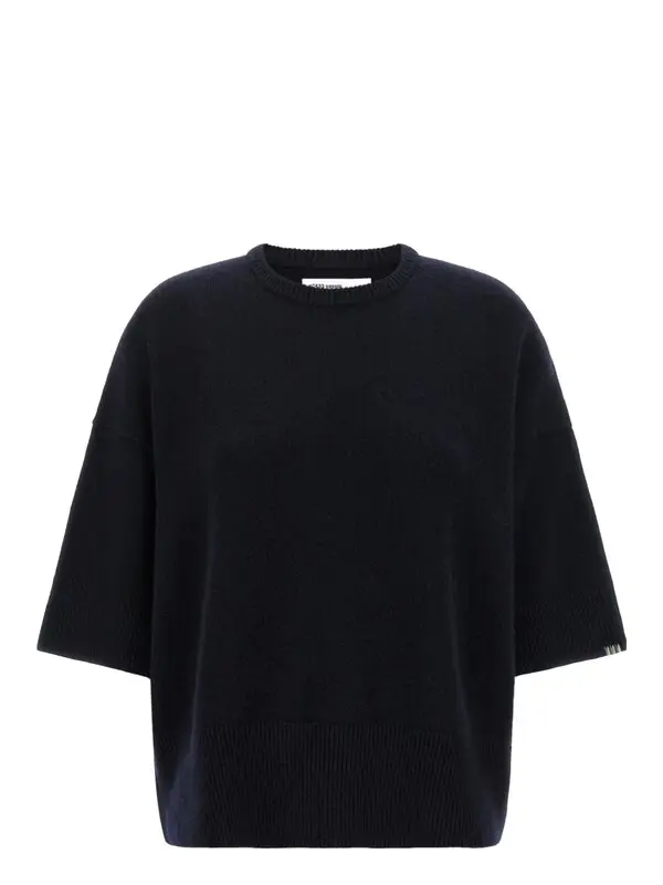 Extreme Cashmere Sassie Boxy Knit Sweater - Blue
