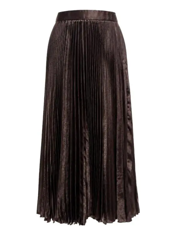 Eleventy Pleated Skirt - Black