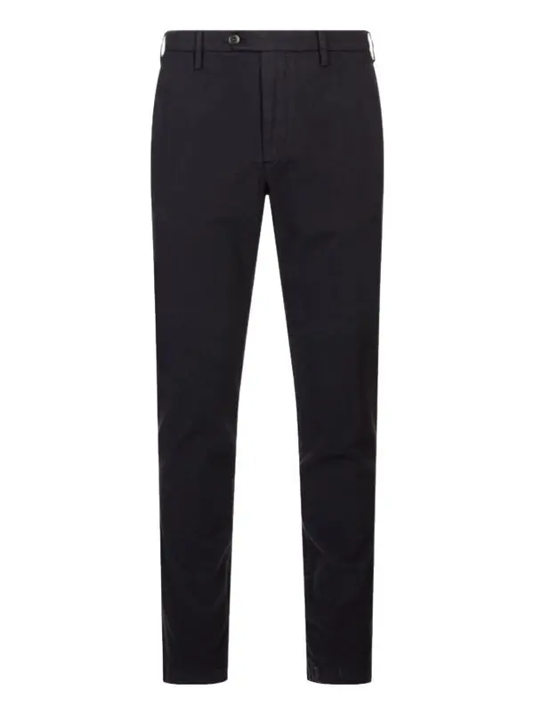 Canali Tailored Trousers With Belt Loops - No