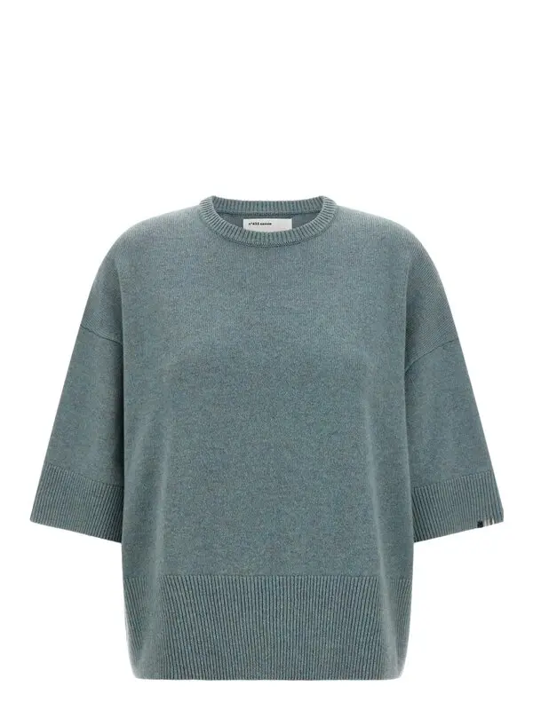 Extreme Cashmere Sassie Boxy Knitted Sweater - Green