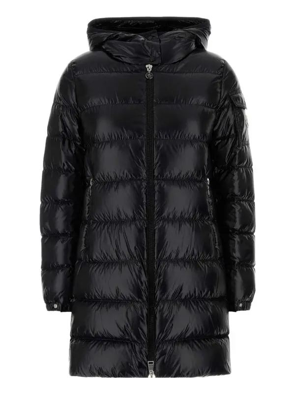 Moncler Courcelles Hooded Down Jacket - Black