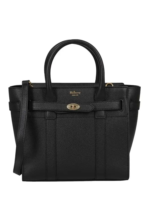 Mulberry Bayswater Mini Zipped Tote Bag - Black