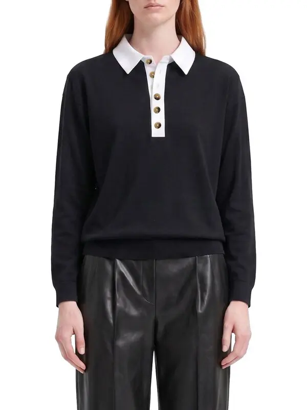 Khaite Polo Shirt - Black