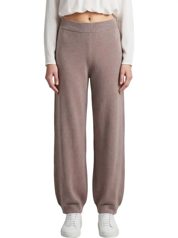 Fabiana Filippi Wide Leg Pants - Coffee