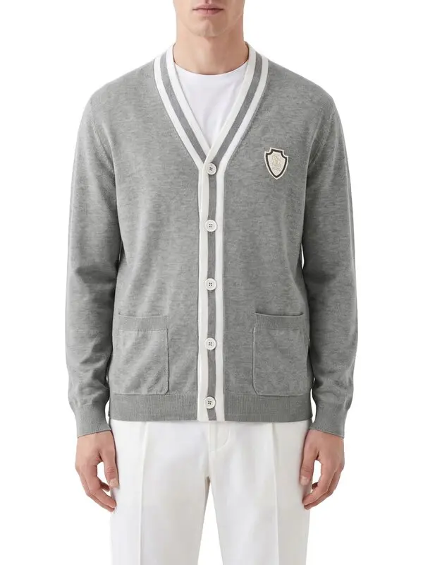 Brunello Cucinelli Cardigan - Grey