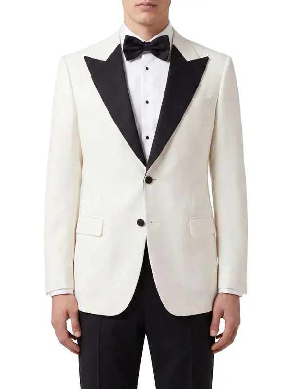 Valentino Garavani Shawl Lapel Blazer - Ivory
