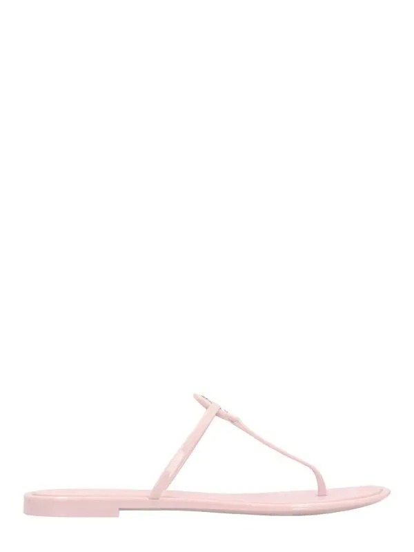 Tory Burch Mini Miller Jelly Flat Sandals - Pink