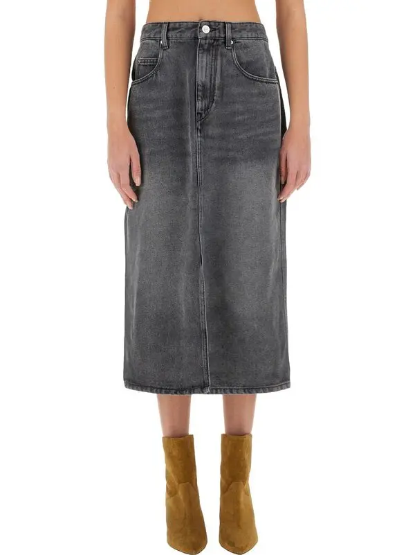 Isabel Marant Étoile Mini Skirt - Grey