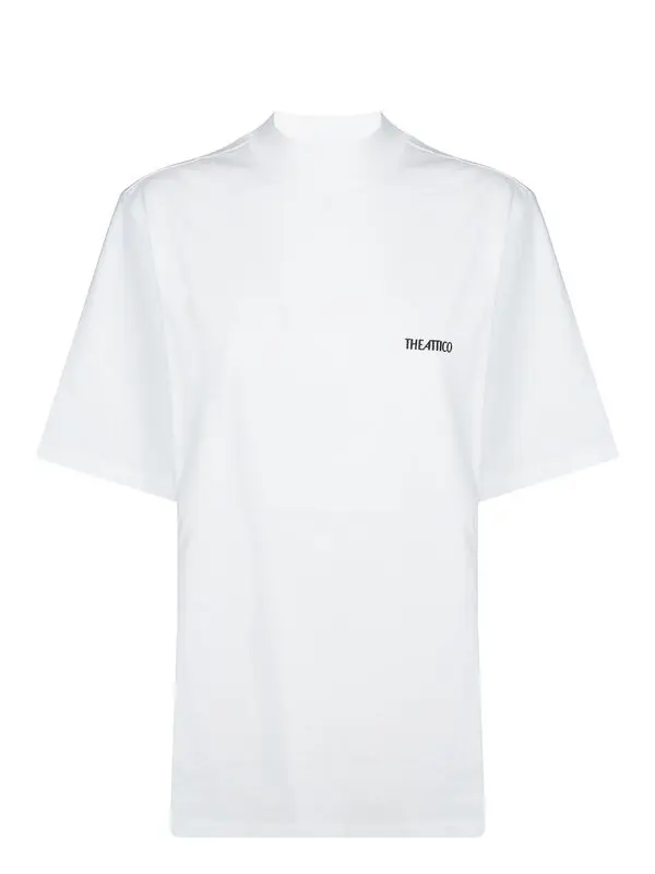 Attico Logo T-shirt - Bianco