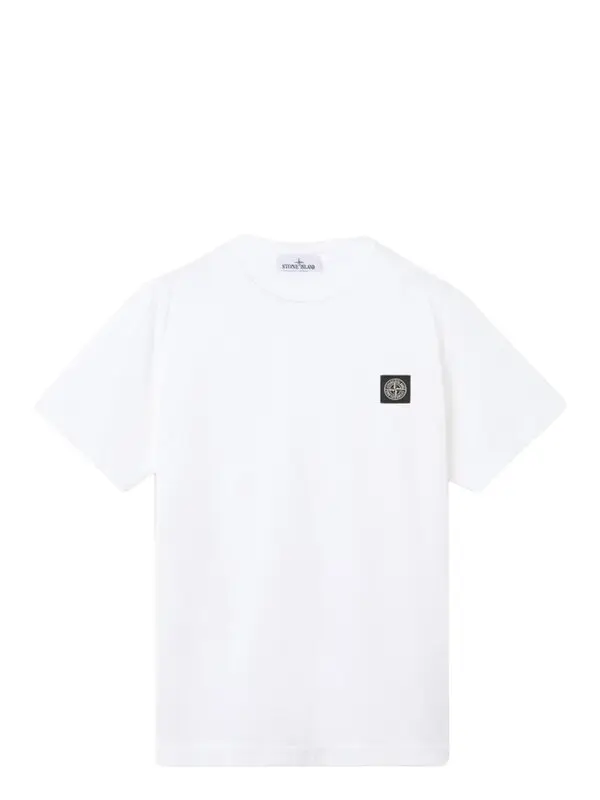 Stone Island Style Minimal Ss T-shirt - White