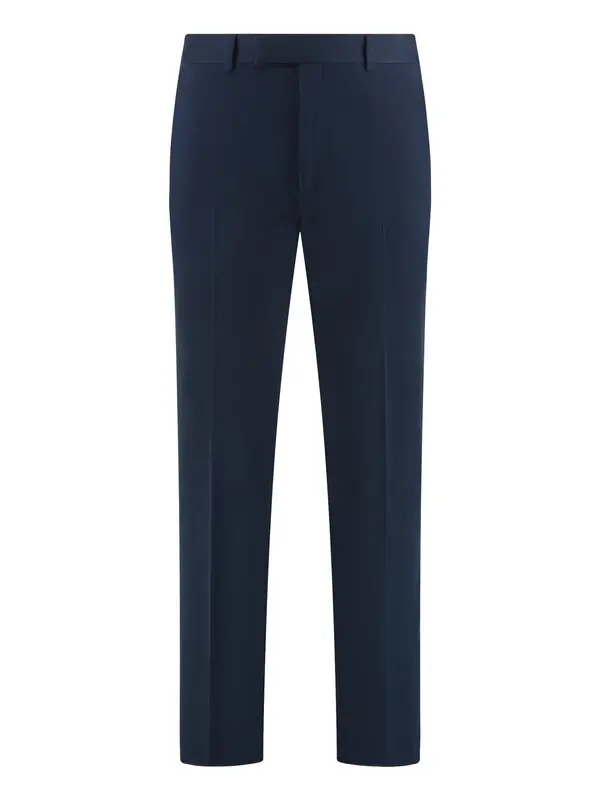 Gucci Cotton Gabardine Tailored Trousers - Blue