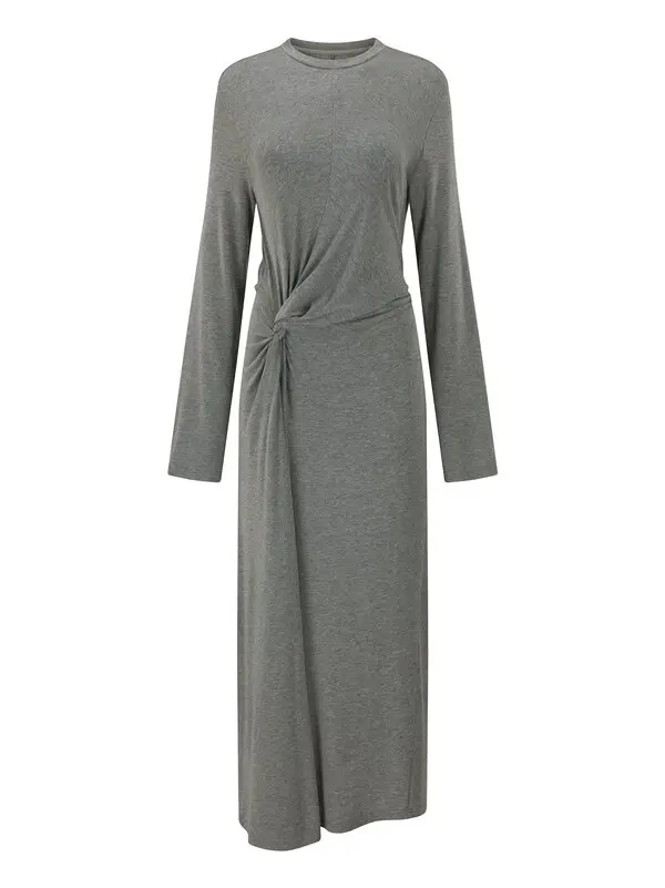 HARRIS TAPPER Teller T-shirting Maxi Dress - Grey