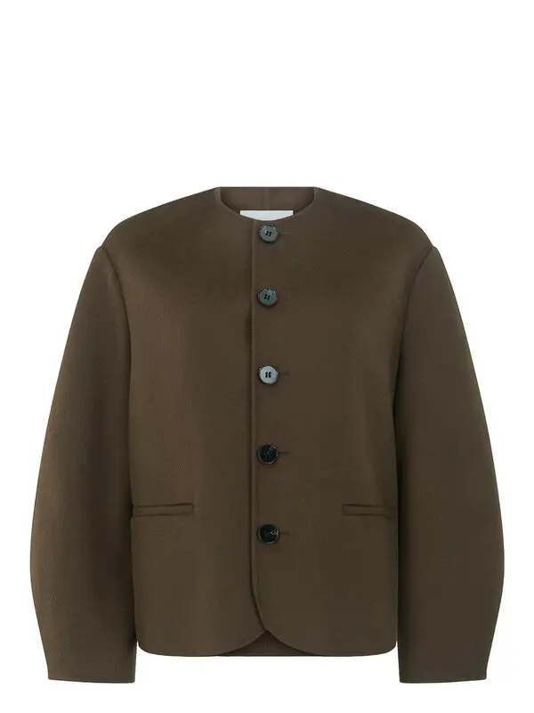 HARRIS TAPPER Angelo Wool Jacket - Brown