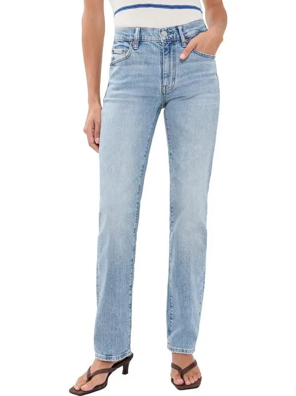 DAZE Rebel Slim Straight Jeans - On Repeat