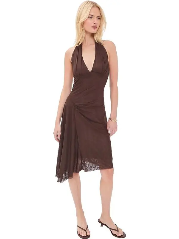NIA Chiara Dress - Chocolate