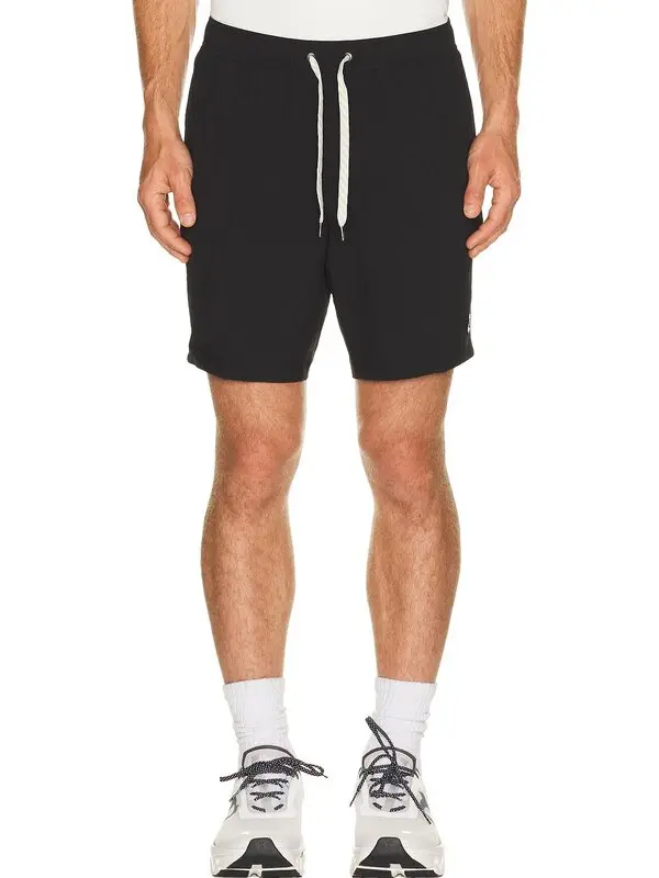 Vuori Lined 7 Inch Short - Black