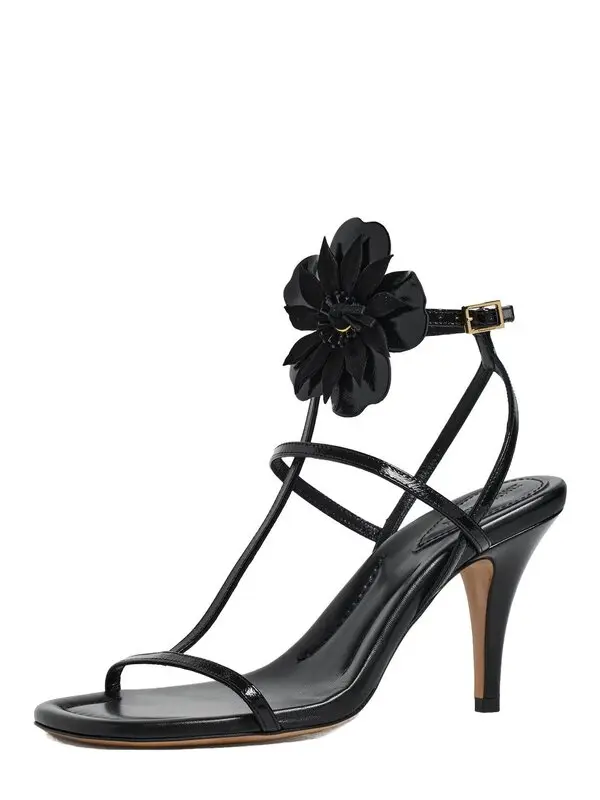 Zimmermann Belara Stiletto Sandals 85 - Black