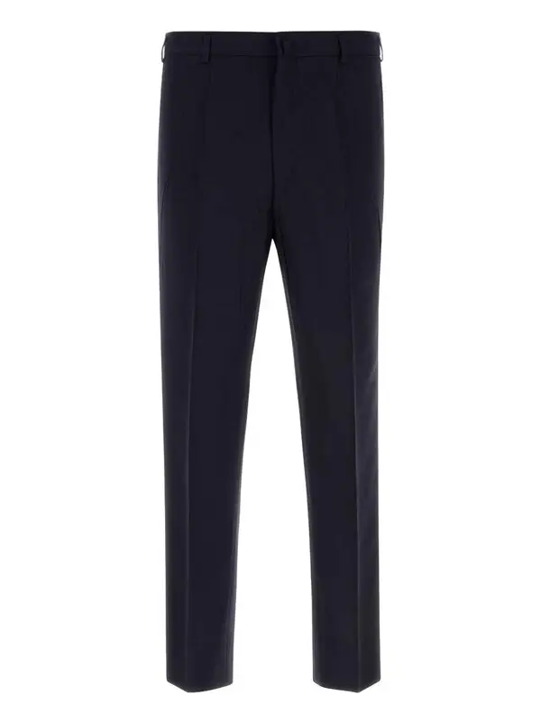 Prada Tailored Wool Trousers - Blue