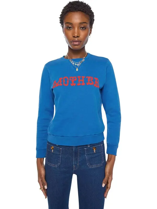MOTHER The Dorito Camper Sweatshirt - Red