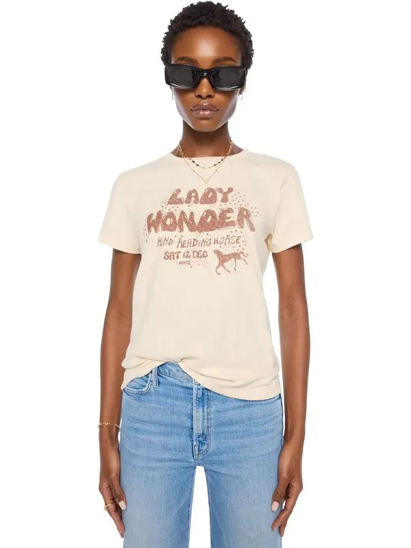 MOTHER The Boxy Goodie Lady Wonder T-shirt - Multi