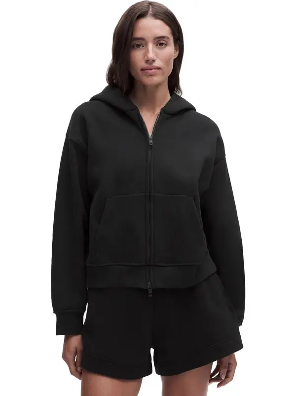 Lululemon Steady State Superloft Full Zip Hoodie - Black