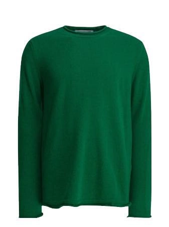 Comme Des Garçons Wool Crewneck Pullover - Green