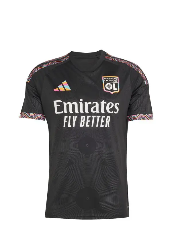 Adidas Olympique Lyonnais Third Jersey - Black