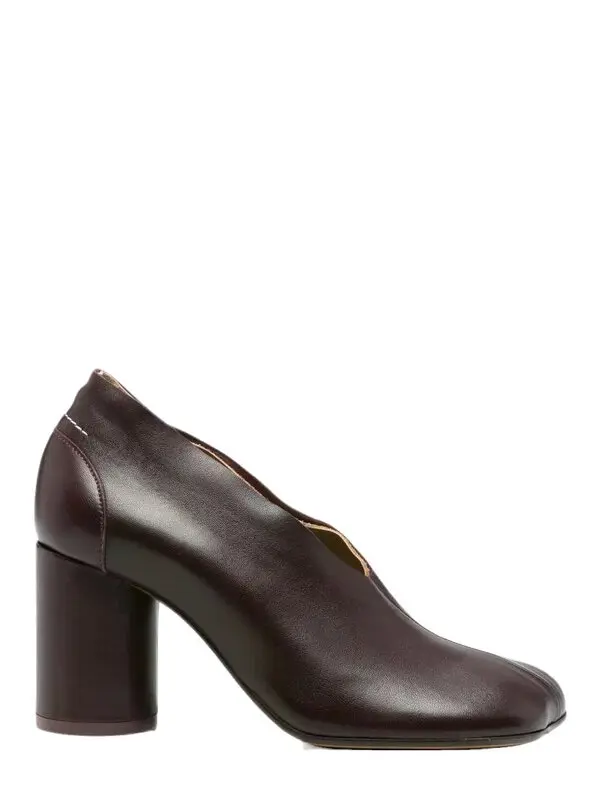 MAISON MARGIELA Block Heel Pumps - Brown