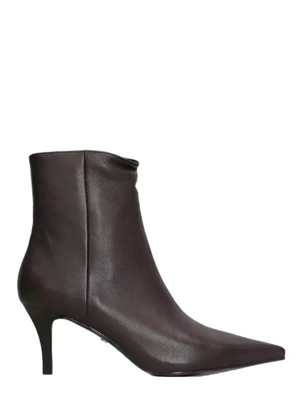 Lola Cruz Pointed-toe Ankle Boots - Brown